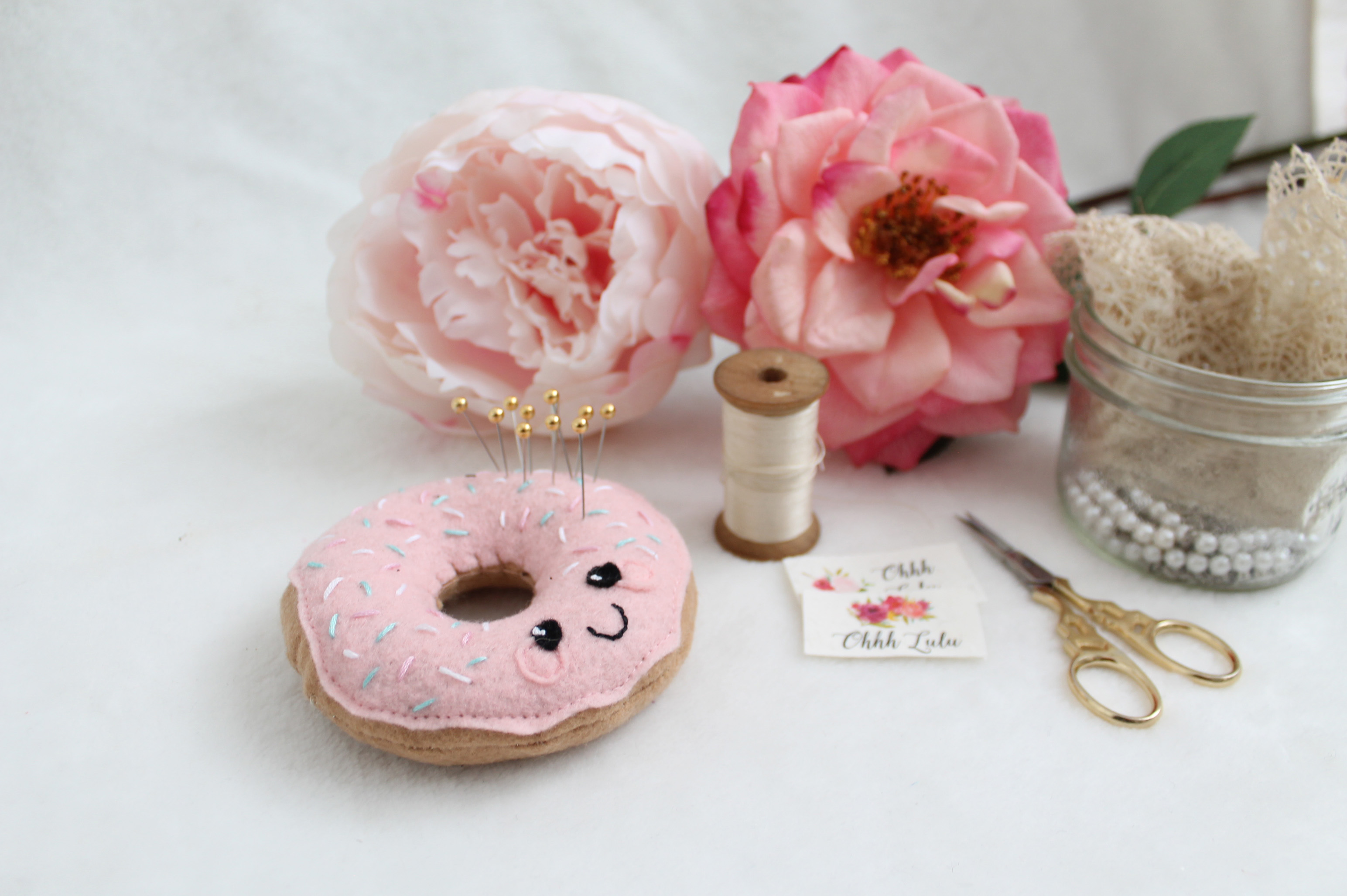 Sew Your Own Felt Donut Pin Cushion – Ohhh Lulu